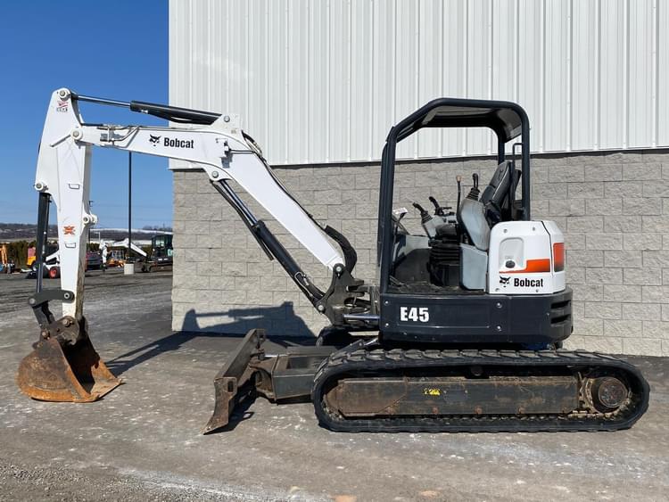 2018 Bobcat E45 Construction Compact Excavators for Sale | Tractor Zoom