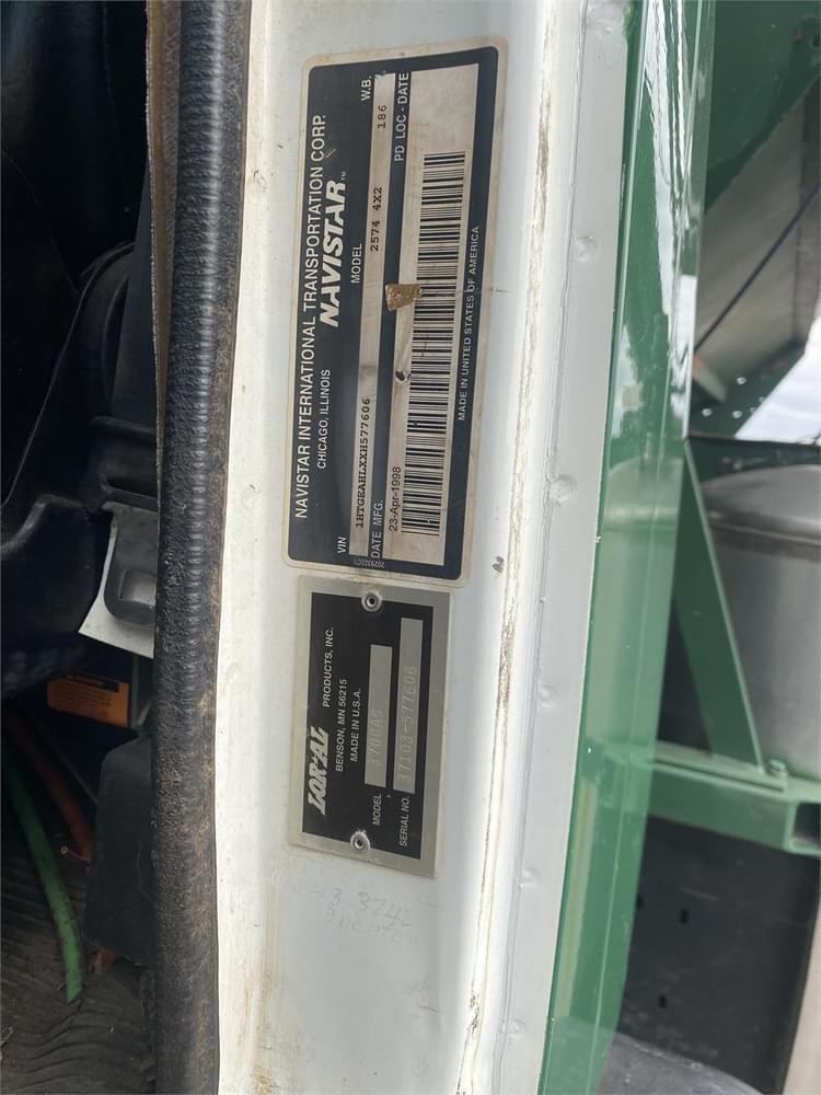 1998 International 2574 Other Equipment Trucks for Sale | Tractor Zoom