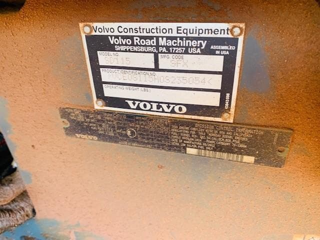 2013 Volvo SD115 Construction Compactors for Sale | Tractor Zoom