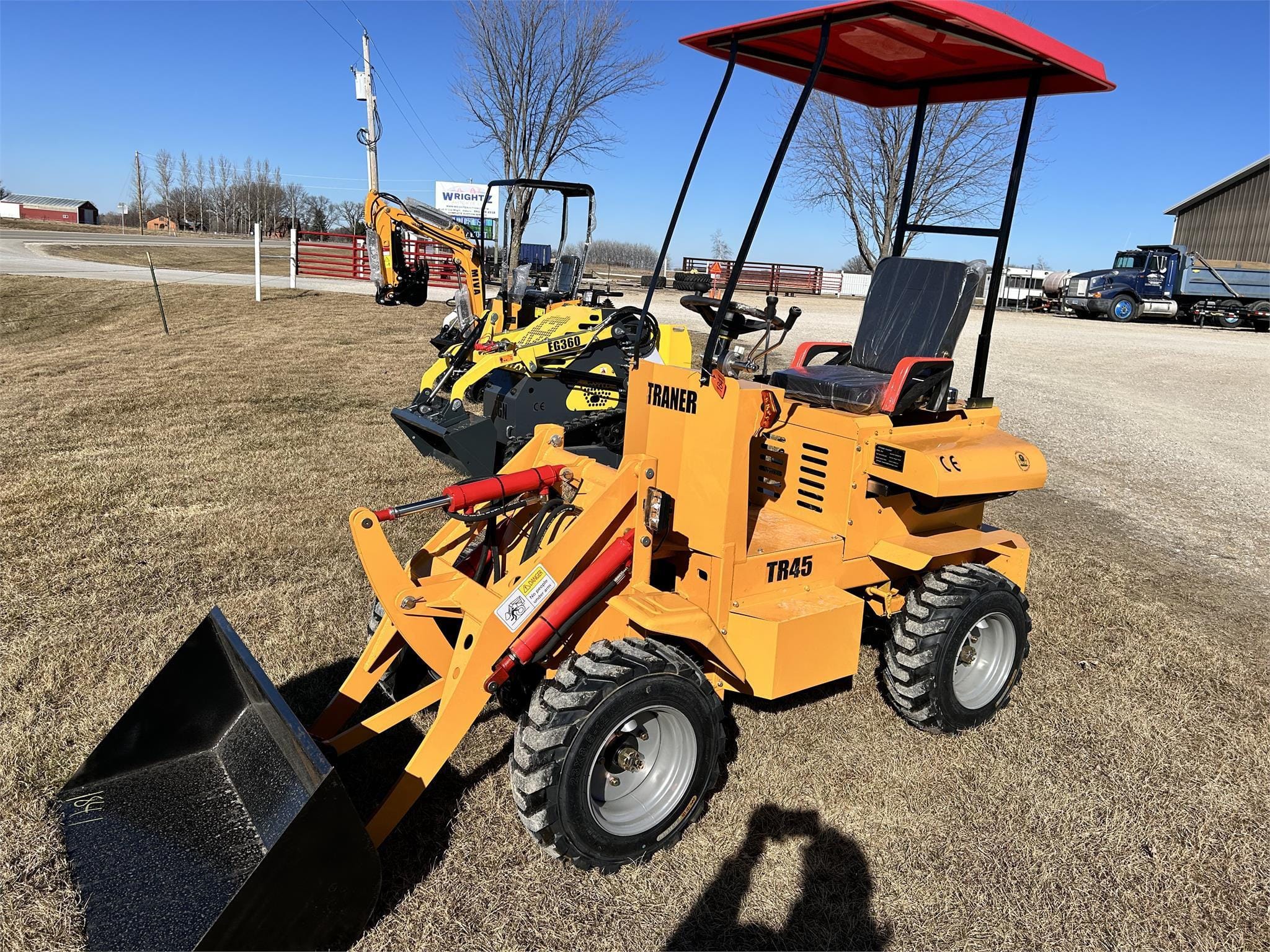 SOLD - 2024 TRANER TR45 Construction Wheel Loaders | Tractor Zoom