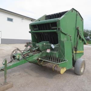 SOLD - Lot # 2488 - JOHN DEERE 510 Hay and Forage with --- Bales ...
