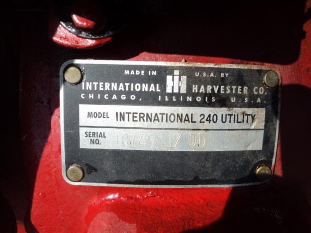 1961 International Harvester 240 Tractors 40 to 99 HP for Sale ...