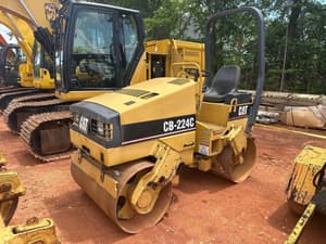SOLD - 1999 Caterpillar CB-224C Lot No. 234422355 Construction with ...