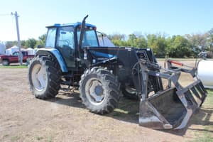SOLD - Lot # 3 - 1998 NEW HOLLAND 8160 Tractors with 10,809 Hrs ...