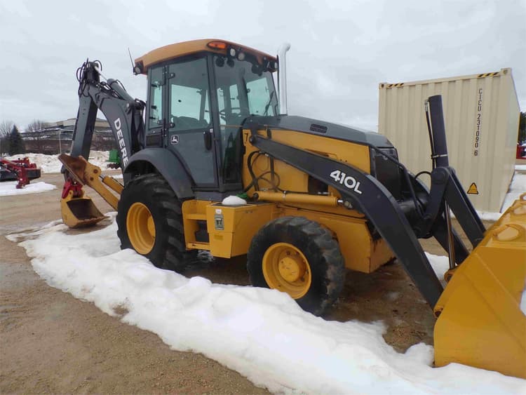 SOLD - 2008 John Deere 410G Construction Backhoe Loaders | Tractor Zoom