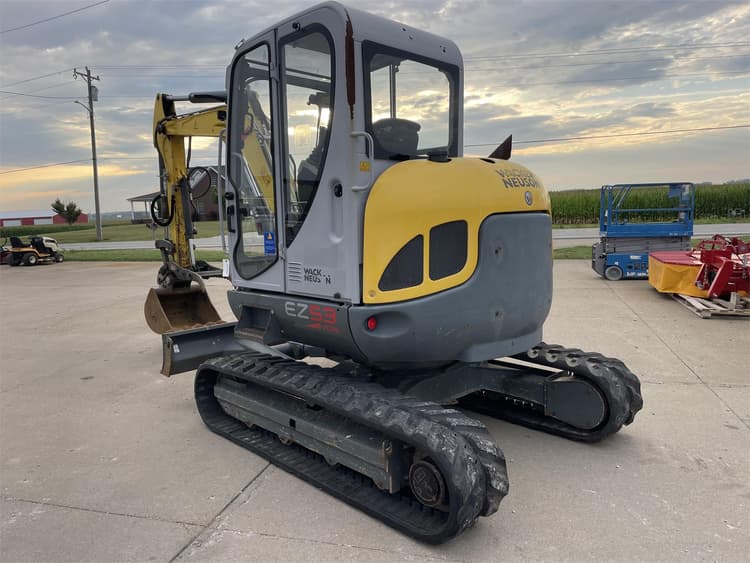 2018 Wacker Neuson EZ53 Construction Compact Excavators for Sale ...