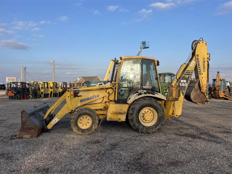 Komatsu WB140-2 Construction Backhoe Loaders for Sale | Tractor Zoom