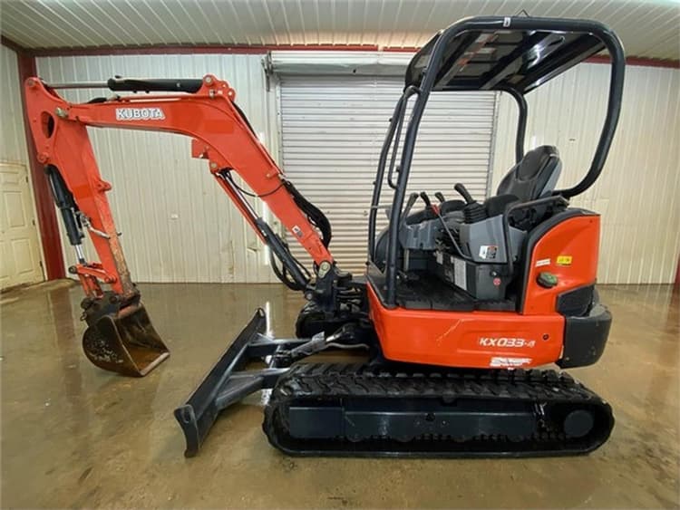 2019 Kubota KX033-4 Construction Compact Excavators for Sale | Tractor Zoom