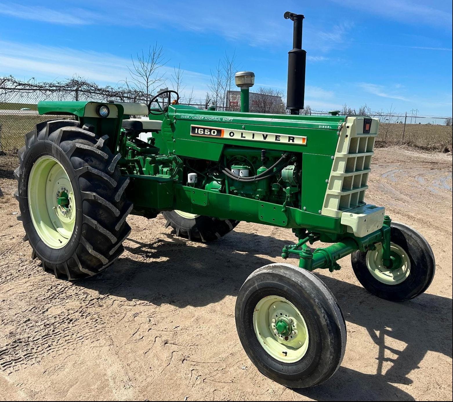 SOLD - 1967 Oliver 1650 Lot No. 232734567 Tractors with 6,116 Hrs ...