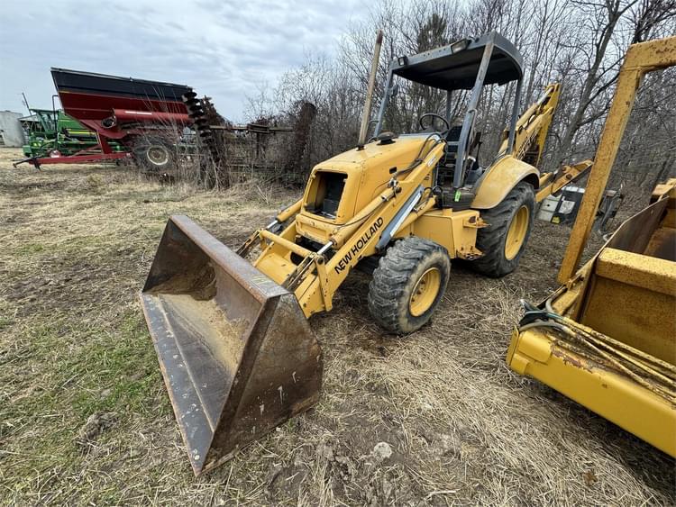 SOLD - New Holland 555E Construction Backhoe Loaders | Tractor Zoom