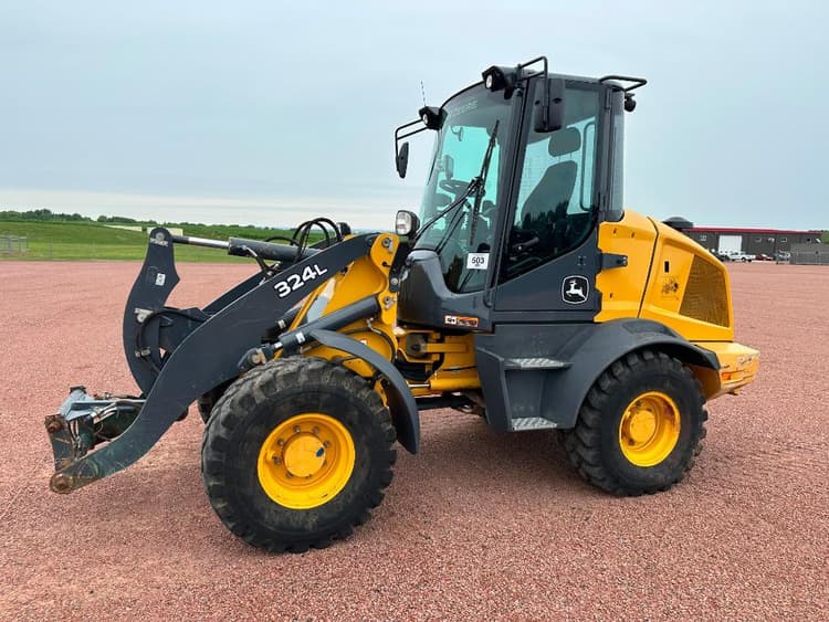 SOLD - 2019 John Deere 324L Construction Wheel Loaders | Tractor Zoom