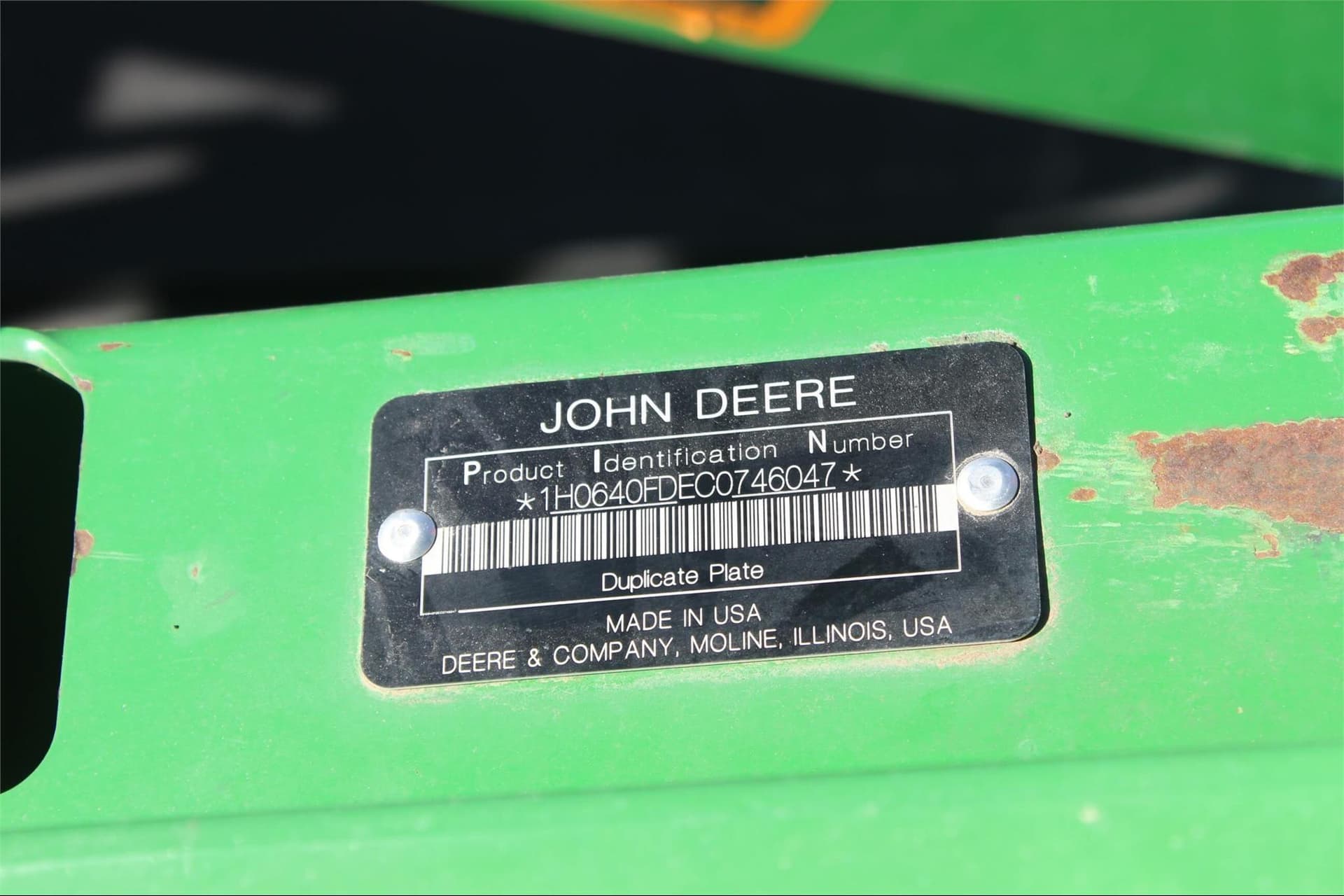 John Deere 640FD Harvesting Headers - Platform for Sale | Tractor Zoom
