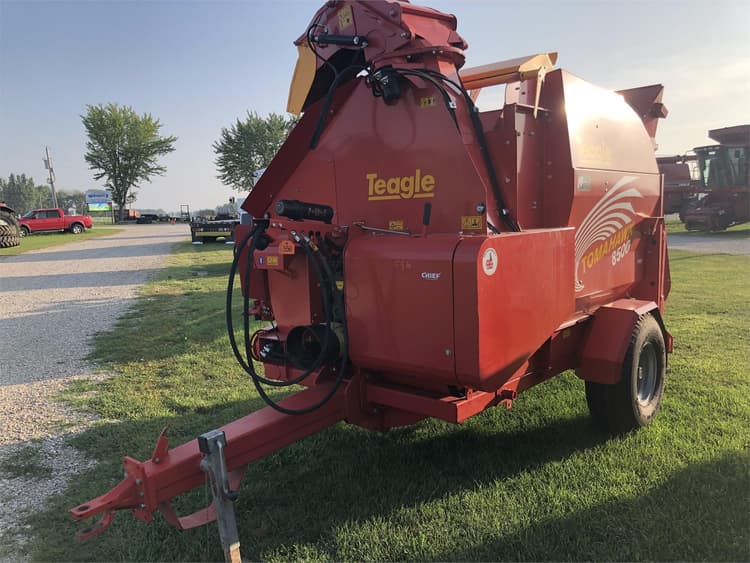 SOLD - 2018 Teagle Tomahawk 8500 Hay and Forage Bale Processors ...