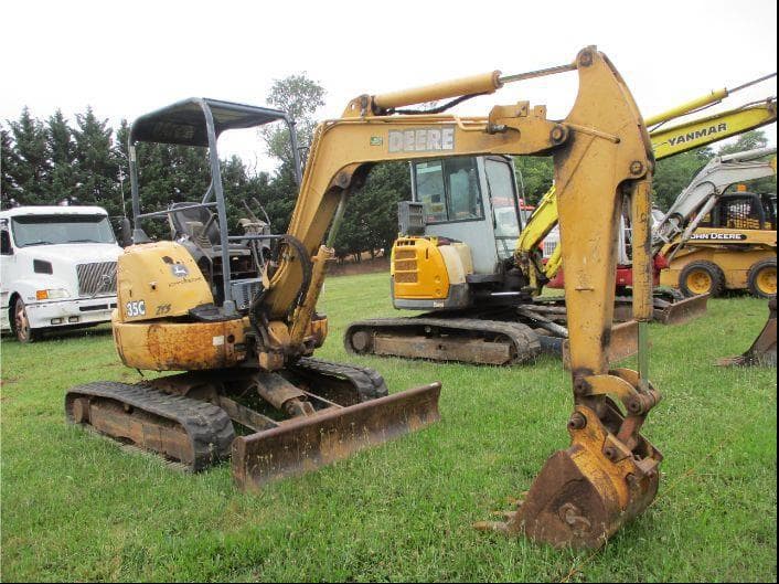 John Deere 35C Construction Compact Excavators for Sale | Tractor Zoom