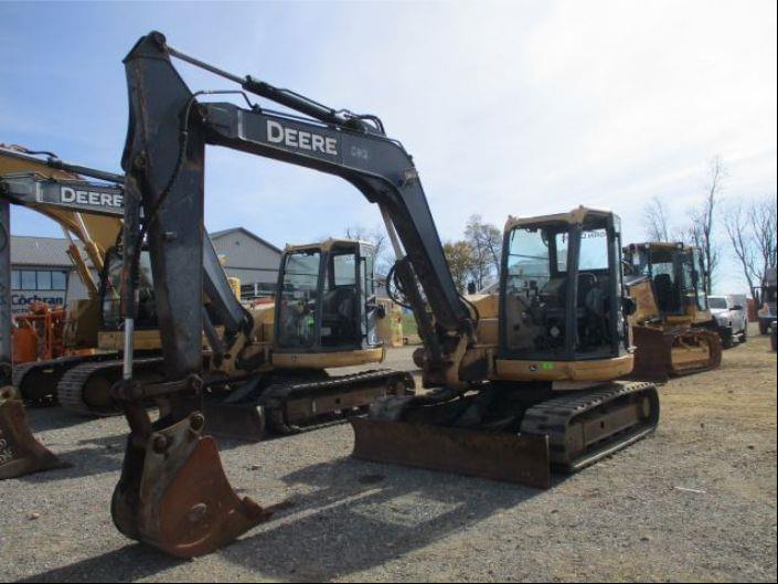 SOLD - John Deere 85D Construction Compact Excavators | Tractor Zoom