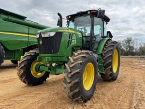 SOLD - 2022 John Deere 6120E Lot No. 228733679 Tractors with 867 Hrs ...