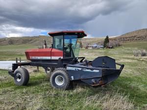 SOLD - MacDon 9000 swather, 920 14' header Hay and Forage with 4,292 ...