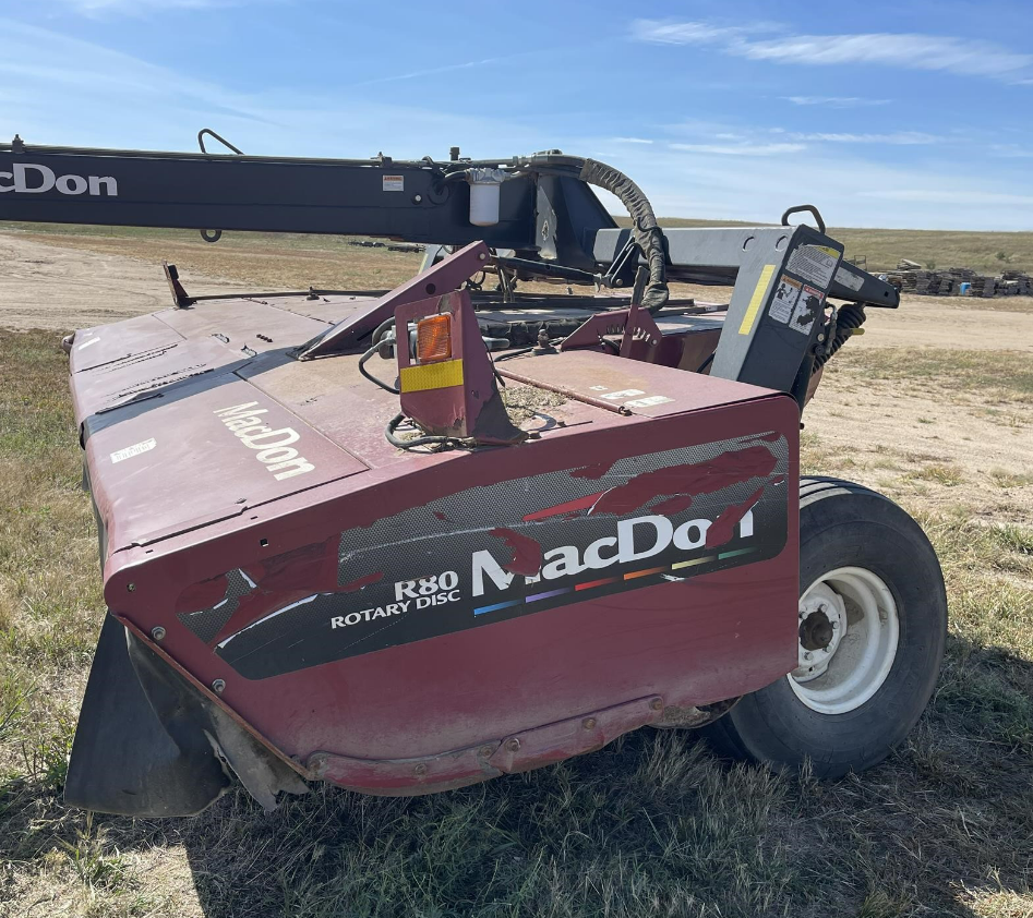 SOLD - MacDon R80 Hay and Forage with 15 ft | Tractor Zoom