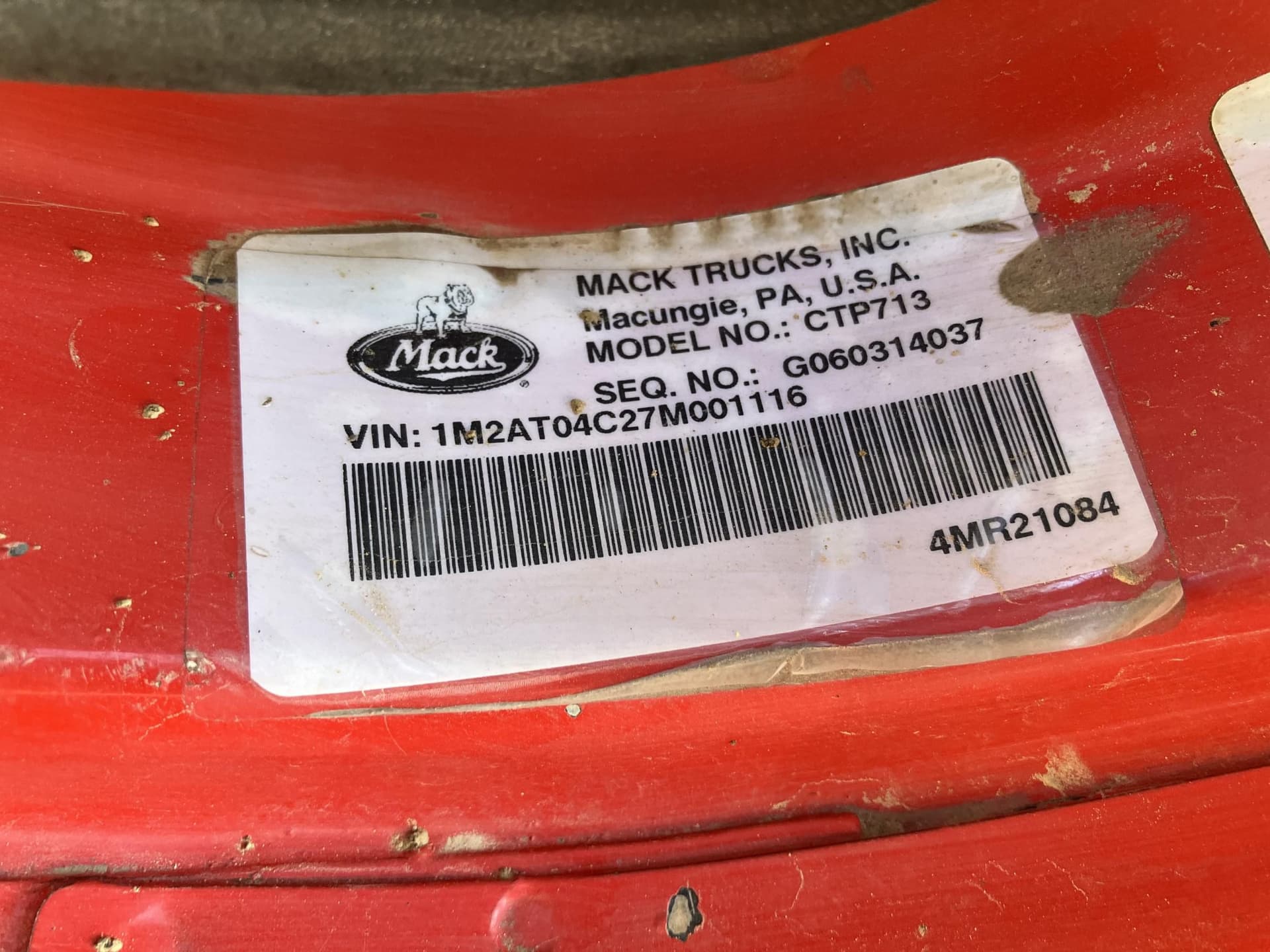 Mack CTP713 Other Equipment Trucks for Sale | Tractor Zoom