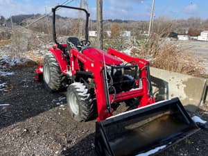 SOLD - Mahindra 2540 MFWD Utility Tractor (GP2225) Tractors with 266 ...