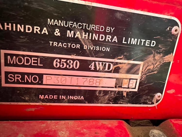 Mahindra 6530 Tractors 40 to 99 HP for Sale | Tractor Zoom