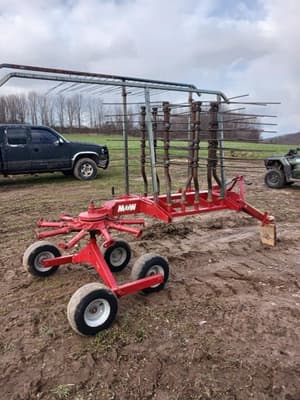 SOLD - M&W SR380 Rotary Rake - Holcombe, WI Hay and Forage | Tractor Zoom