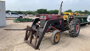 SOLD - Massey 165 Tractor w/Loader and Forks Tractors with 5,899 Hrs ...