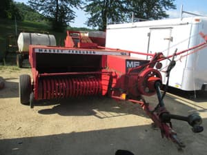 SOLD - Massey Ferguson 124 Hay and Forage with --- Bales | Tractor Zoom