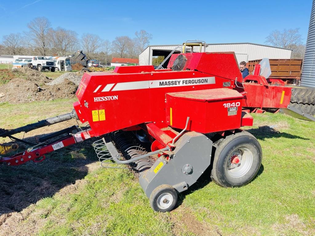 SOLD - Massey Ferguson 1840 Hay and Forage with --- Bales | Tractor Zoom
