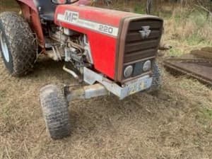 SOLD - Massey Ferguson 220 Lot No. 214-RT Tractors with 2,524 Hrs ...