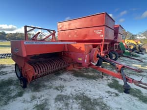 SOLD - Massey Ferguson 224 Lot No. 113 Hay and Forage with --- Bales ...