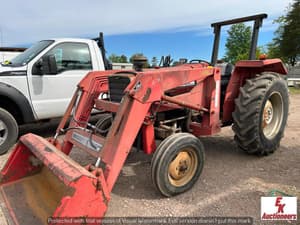 SOLD - MASSEY FERGUSON 231 W/ MASSEY FERGUSON 282 LOADER Tractors with ...
