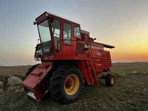 SOLD - Massey Ferguson 750 Lot No. 129 Combines with --- Hrs | Tractor Zoom