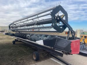 SOLD - Massey Ferguson 8300 Lot No. 55 Harvesting with 30 ft | Tractor Zoom