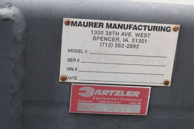 Maurer M38 Ag Trailers Header Trailers for Sale | Tractor Zoom