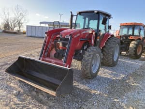SOLD - MF 4609 CHA/4WD/1108HRS/LDR/PR/DR Tractors with 1,123 Hrs ...