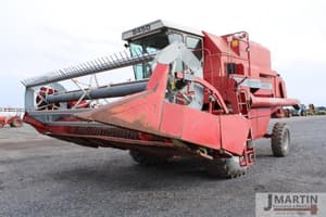 SOLD - MF 8450 combine Combines with 3,773 Hrs | Tractor Zoom