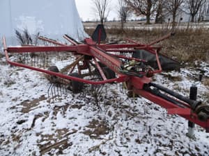 SOLD - MILLER PRO MODEL 1100 ROTARY HAY RAKE TRAILER TYPE Hay and ...