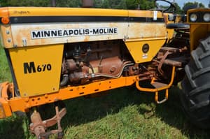 SOLD - Minneapolis-Moline M670 Lot No. 6816398 Tractors with 2,283 Hrs ...