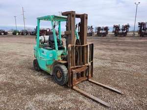SOLD - Mitsubishi FG25K Lot No. 32 Construction with 5,616 Hrs ...