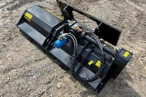 SOLD - Mower King SSEFGC175 Skid Steer Flail Mower Hay and Forage ...