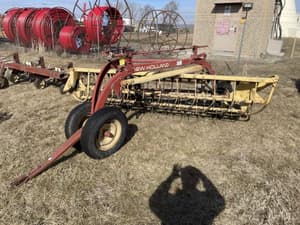SOLD - New Holland 258 Hay Rake with Dolly Wheels Hay and Forage ...