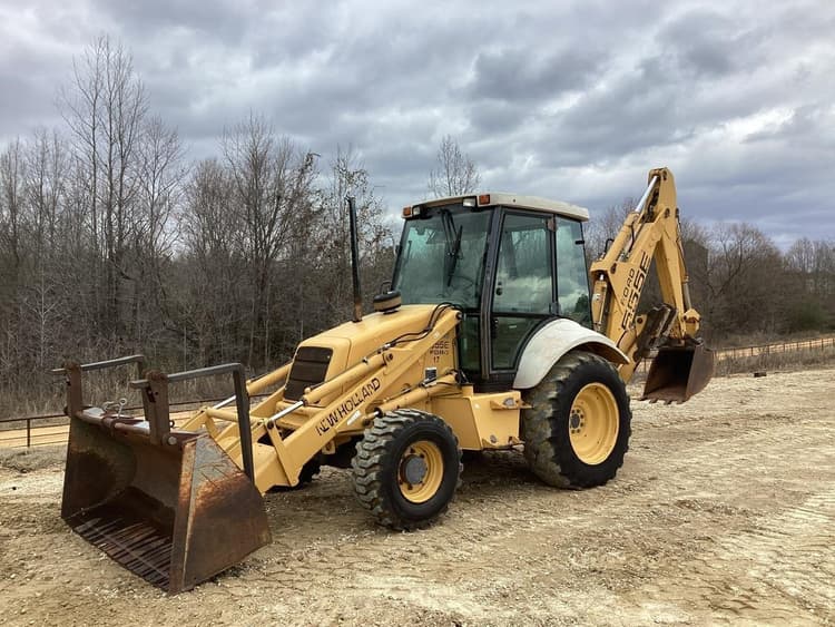 SOLD - New Holland 555E Construction Backhoe Loaders | Tractor Zoom