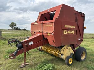 SOLD - New Holland 644 Lot No. 287 Hay and Forage with --- Bales ...