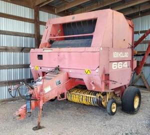 SOLD - New Holland 664 Hay and Forage with --- Bales | Tractor Zoom