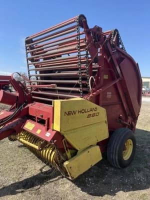 SOLD - New Holland 850 Lot No. 131 Hay and Forage with --- Bales ...