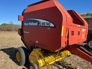 New Holland BR740 Lot No. 747-LY Hay and Forage For Sale with --- Bales ...