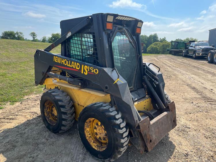 SOLD - New Holland LS160 Construction Skid Steers | Tractor Zoom