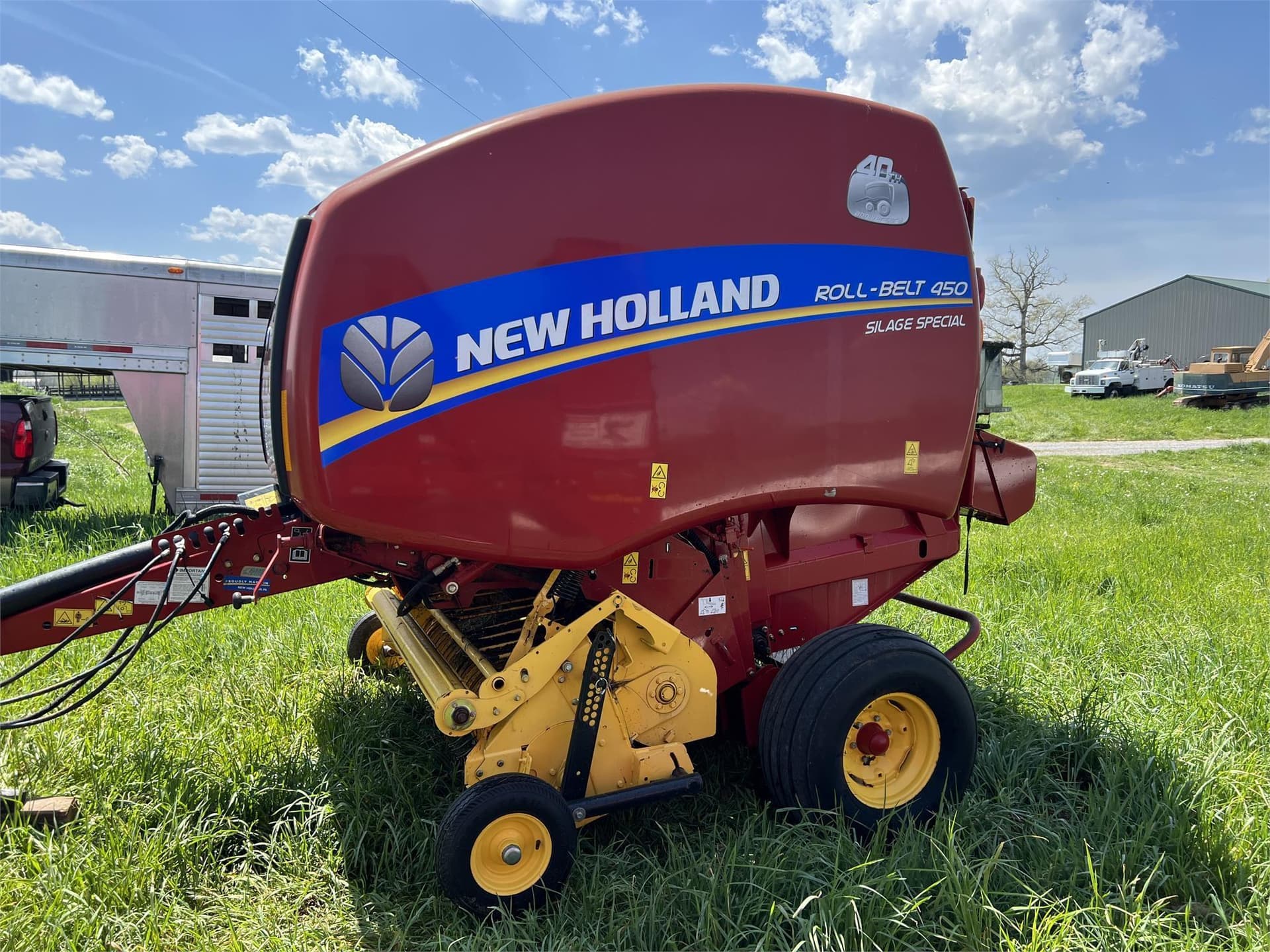 New Holland RB450 Hay and Forage Balers - Round for Sale | Tractor Zoom