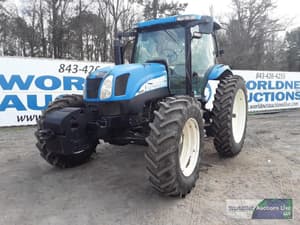 SOLD - NEW HOLLAND T6050 TRACTOR: SER# Z7BD03626 Tractors with 3,279 ...